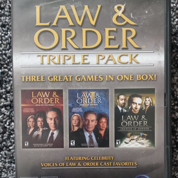 ubisoft | Video Games & Consoles | Law Order Triple Pack Pc Games ...
